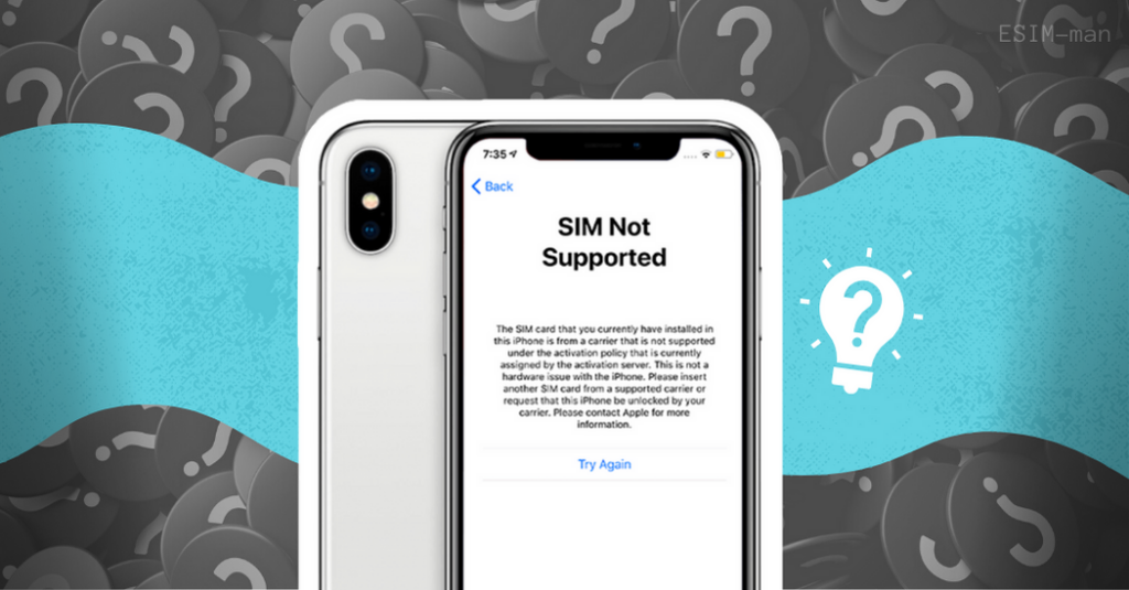 The most common SIM card problems