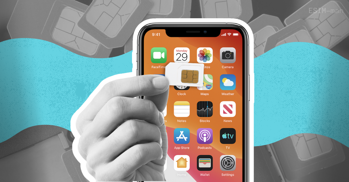How to switch SIM on iPhones