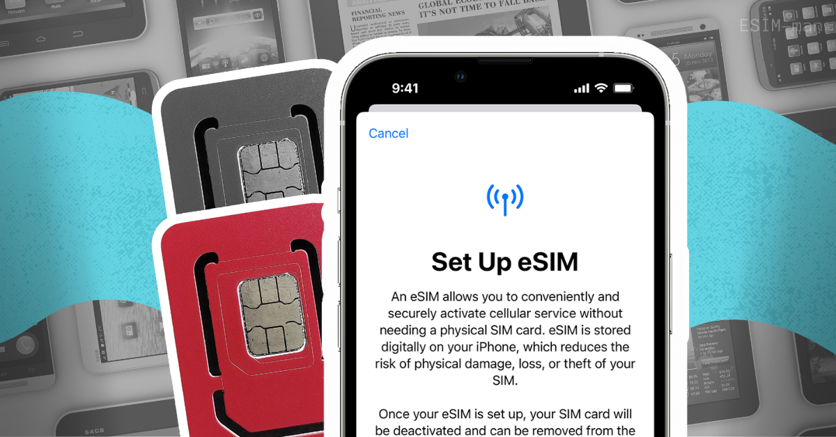 The main differences between eSIM vs Dual SIM
