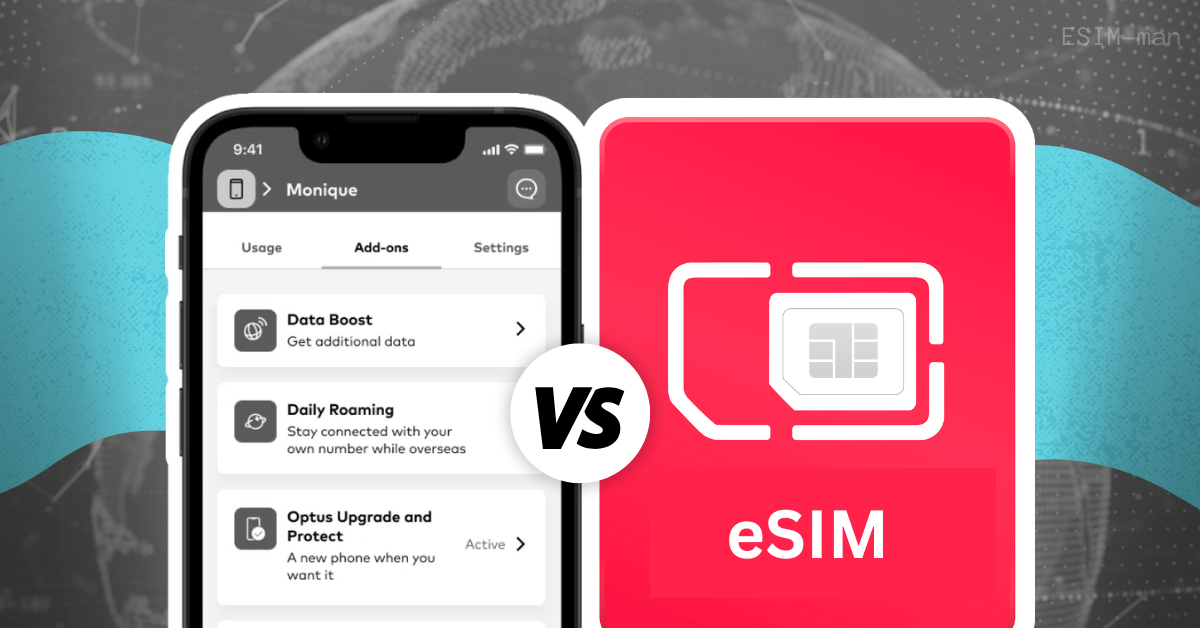 eSIMs vs. International Roaming Plan